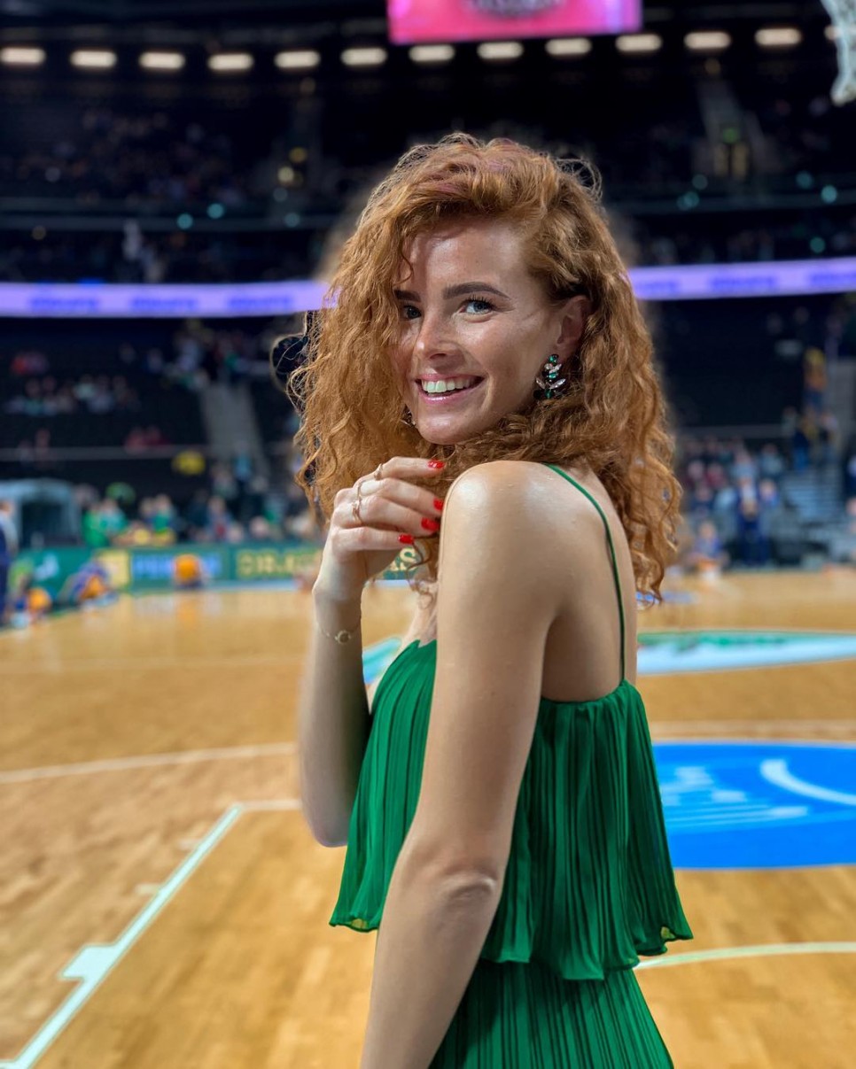 Dalia Belickaite Fenerbahçe maçında! Olay kareler...